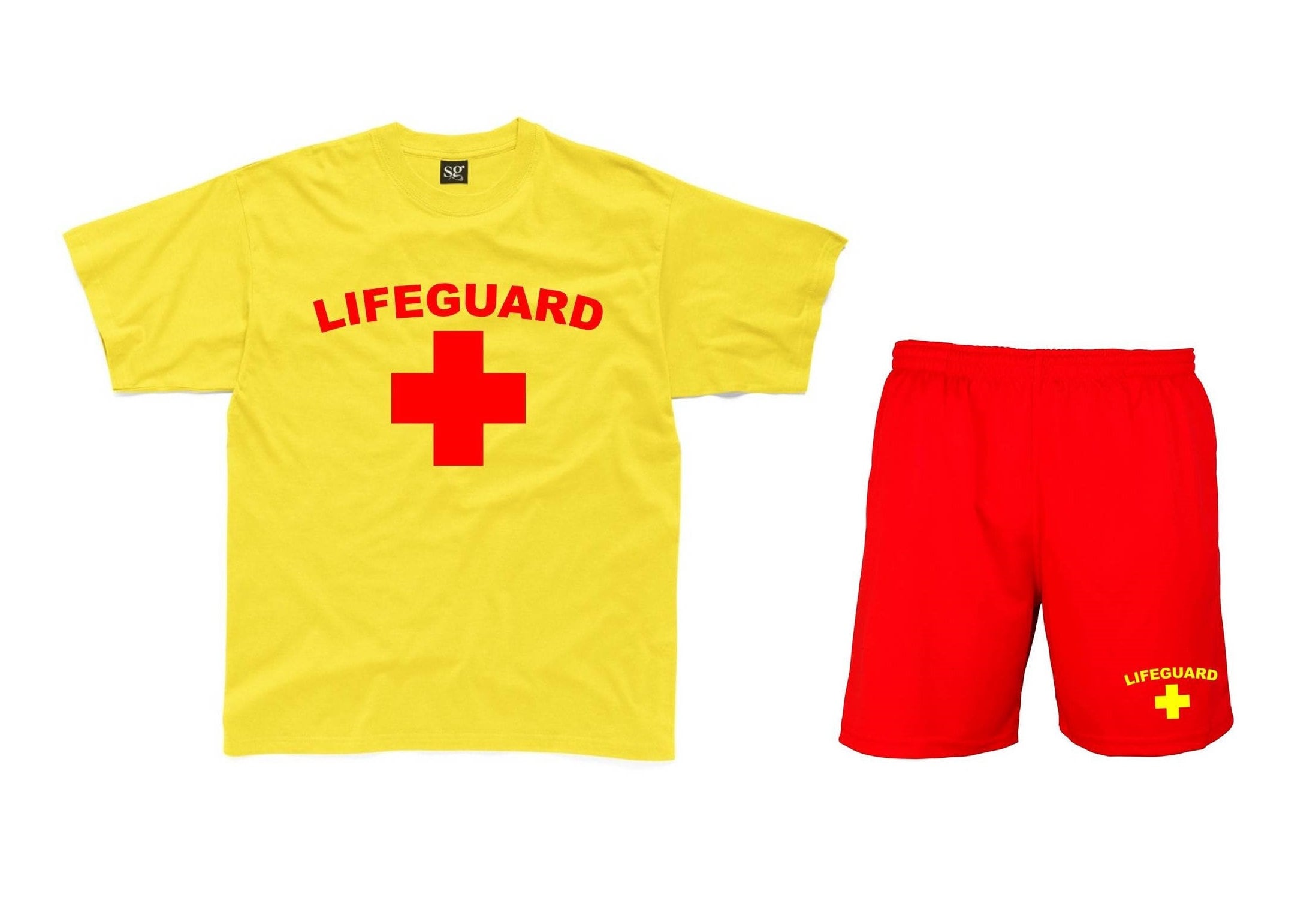 Lifeguard Shirt And Shorts