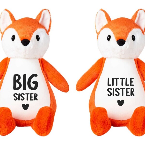 Big Fox Plush - Etsy