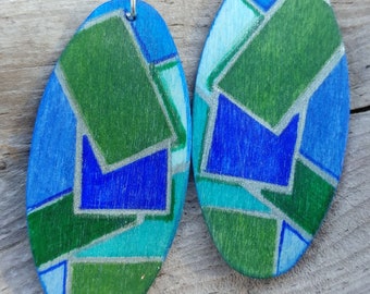 Funky earrings | Etsy