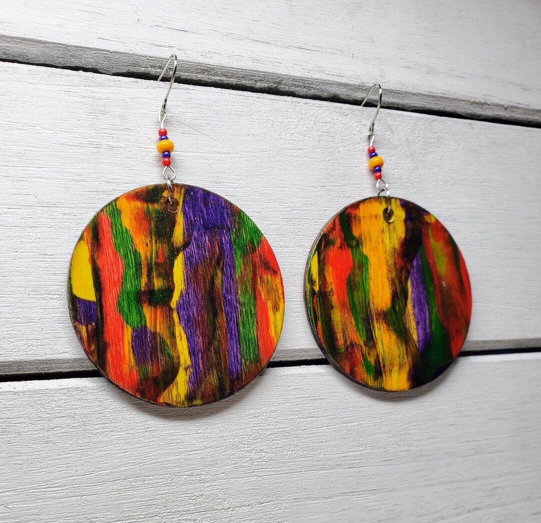 Smudgy Pallette of Colors - Etsy