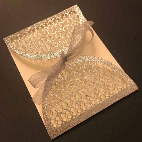 Lace Wedding Invitation Covers - Etsy