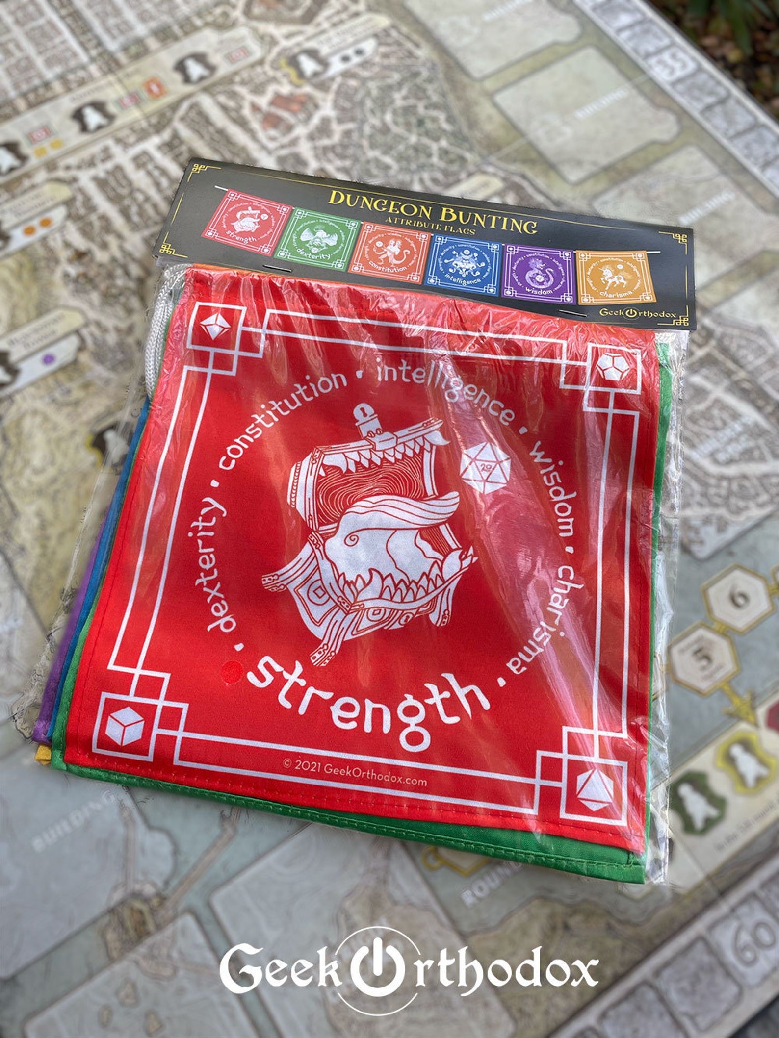 Dungeon Bunting: D&D Inspiration Flags | Etsy