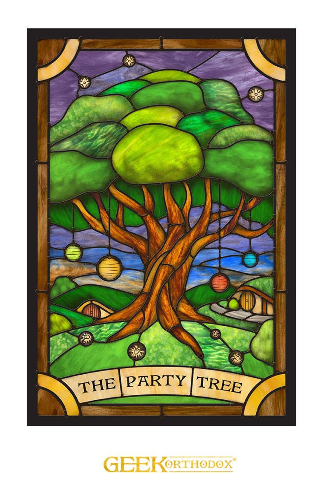 The Party Tree: Officially Licensed Lord of the Rings Stained Glass ...