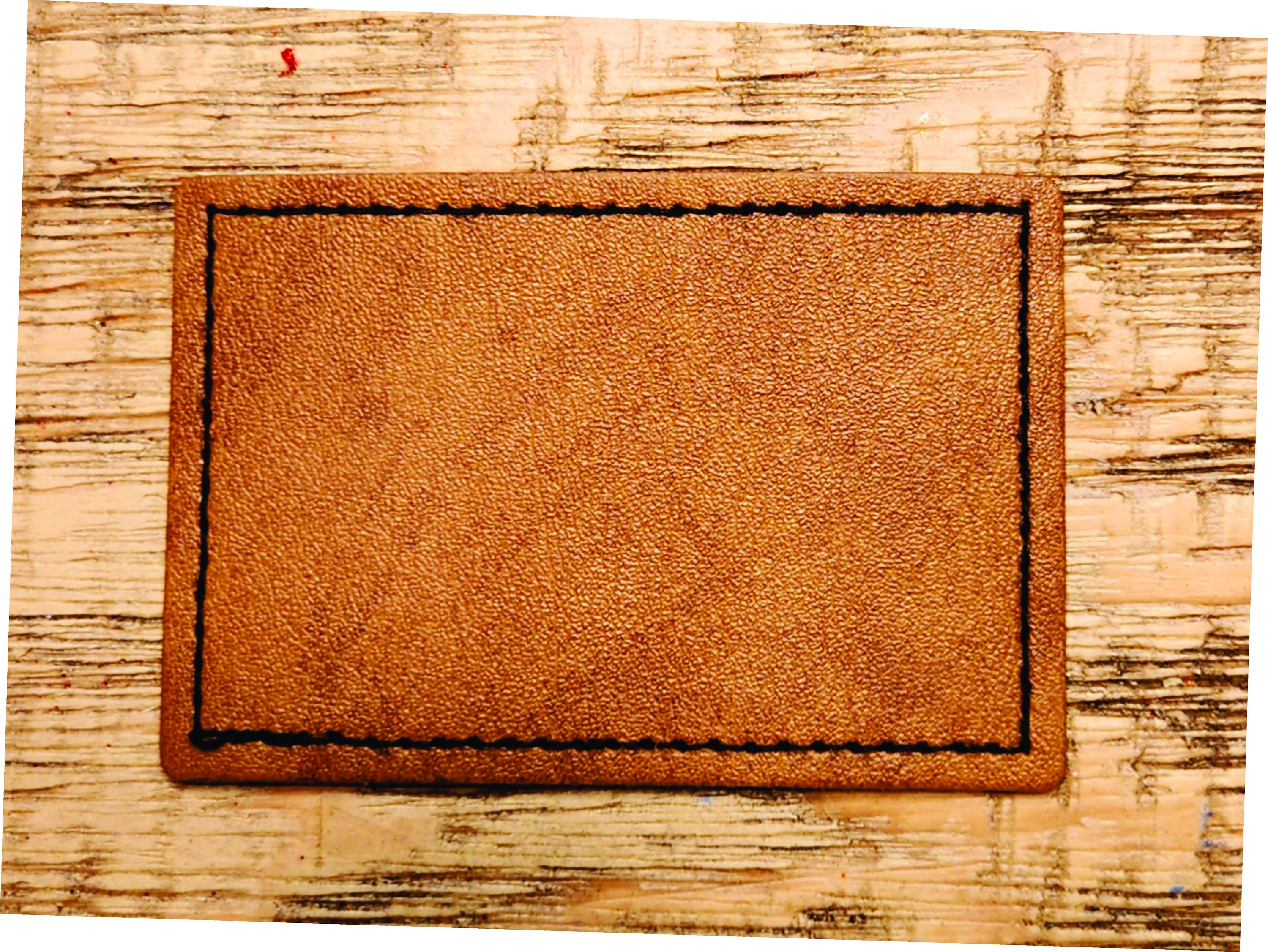 Leatherette Blank Set of 15 Adhesive Backed Patches - Etsy