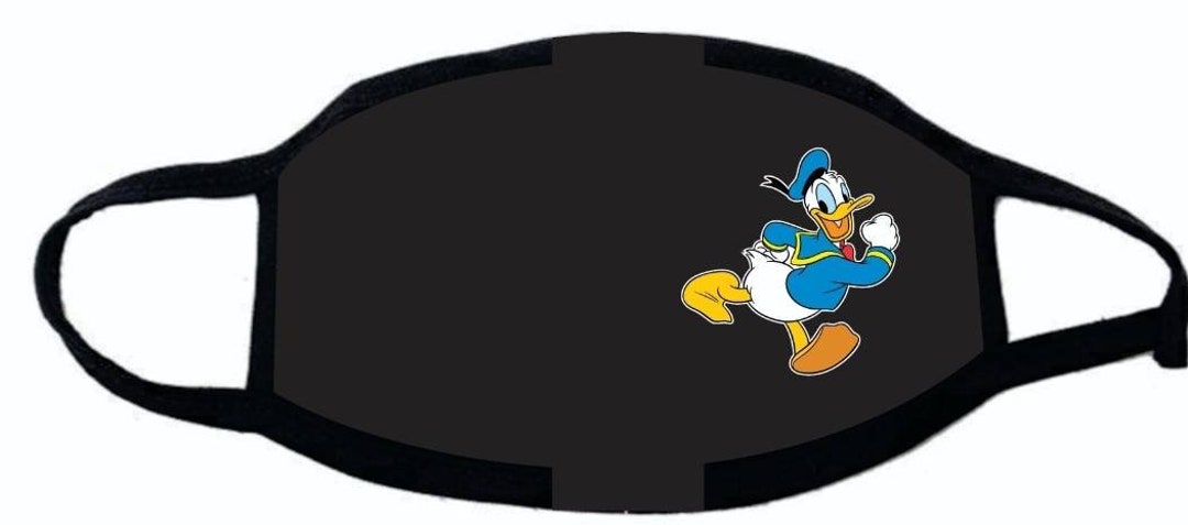 Donald Duck Face Mask - Etsy