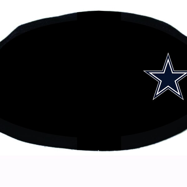 Dallas Cowboys Face Mask - Etsy