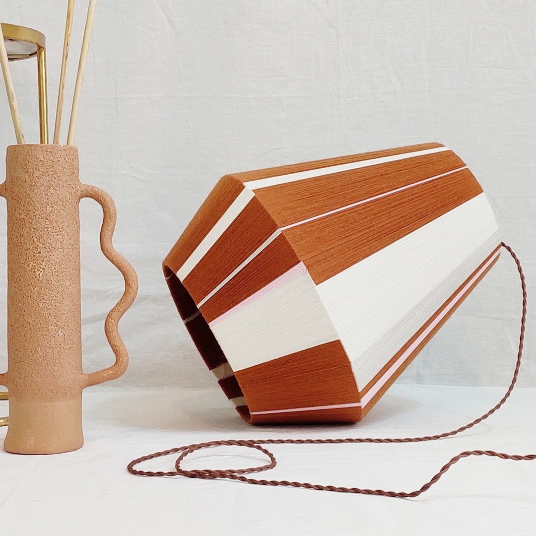 OKENWE LAMP. Thread Lamp. Woven Lamp. Handmade Woven Lamps. Woven ...