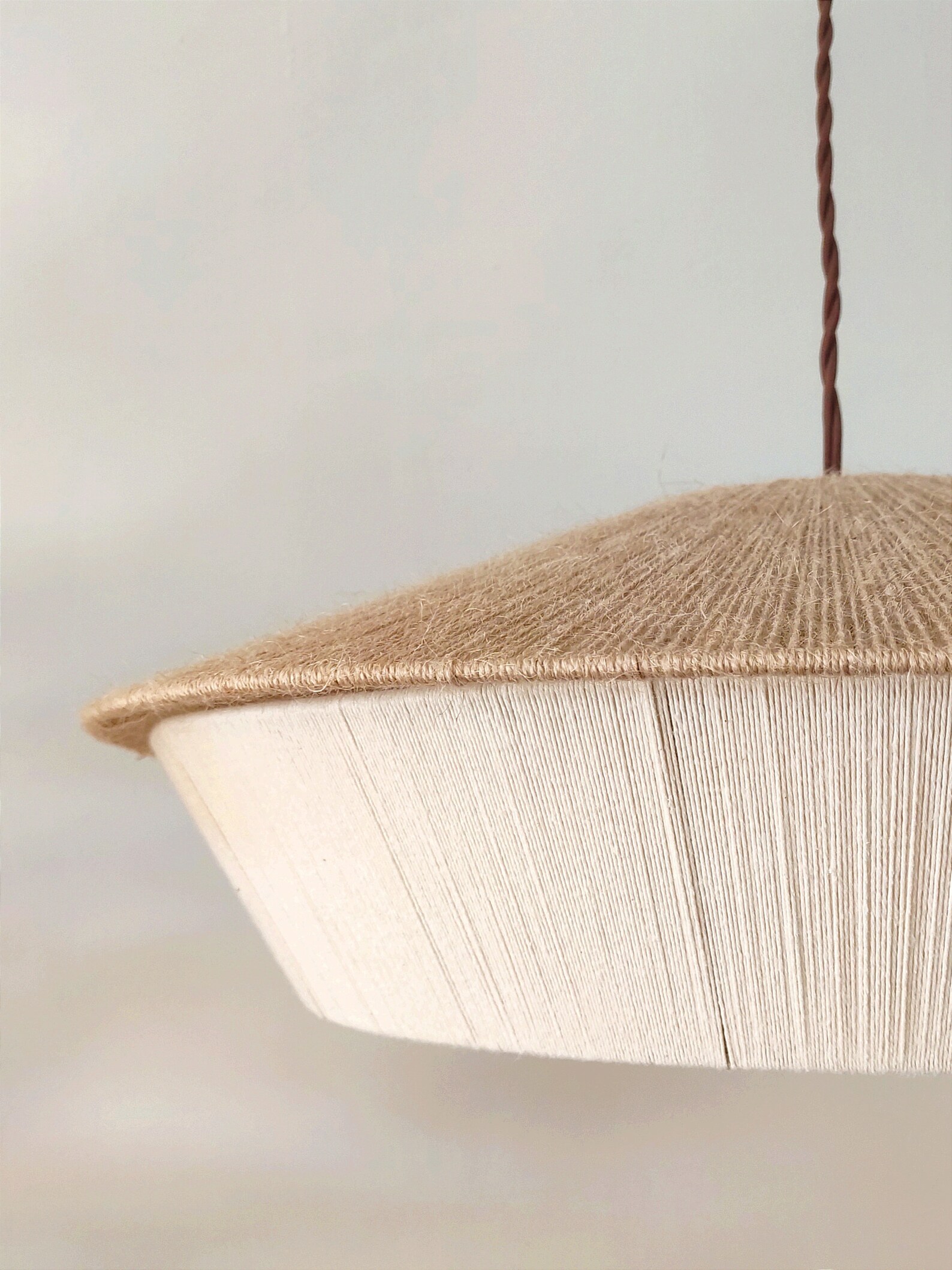 PALM LAMP. Thread Lamp. Woven Lamp. Handmade Woven Lamps. Boho Chic ...