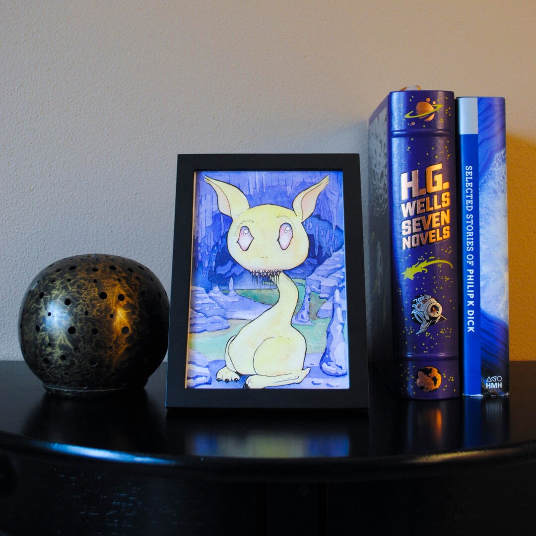 Cave Cthulhu, Professional Art Print, Blind, Fantastical Creature ...