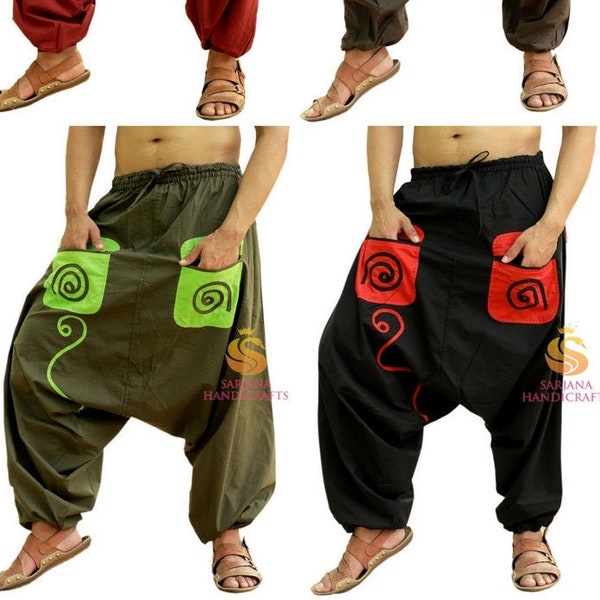 Mens Drop Front Pants - Etsy