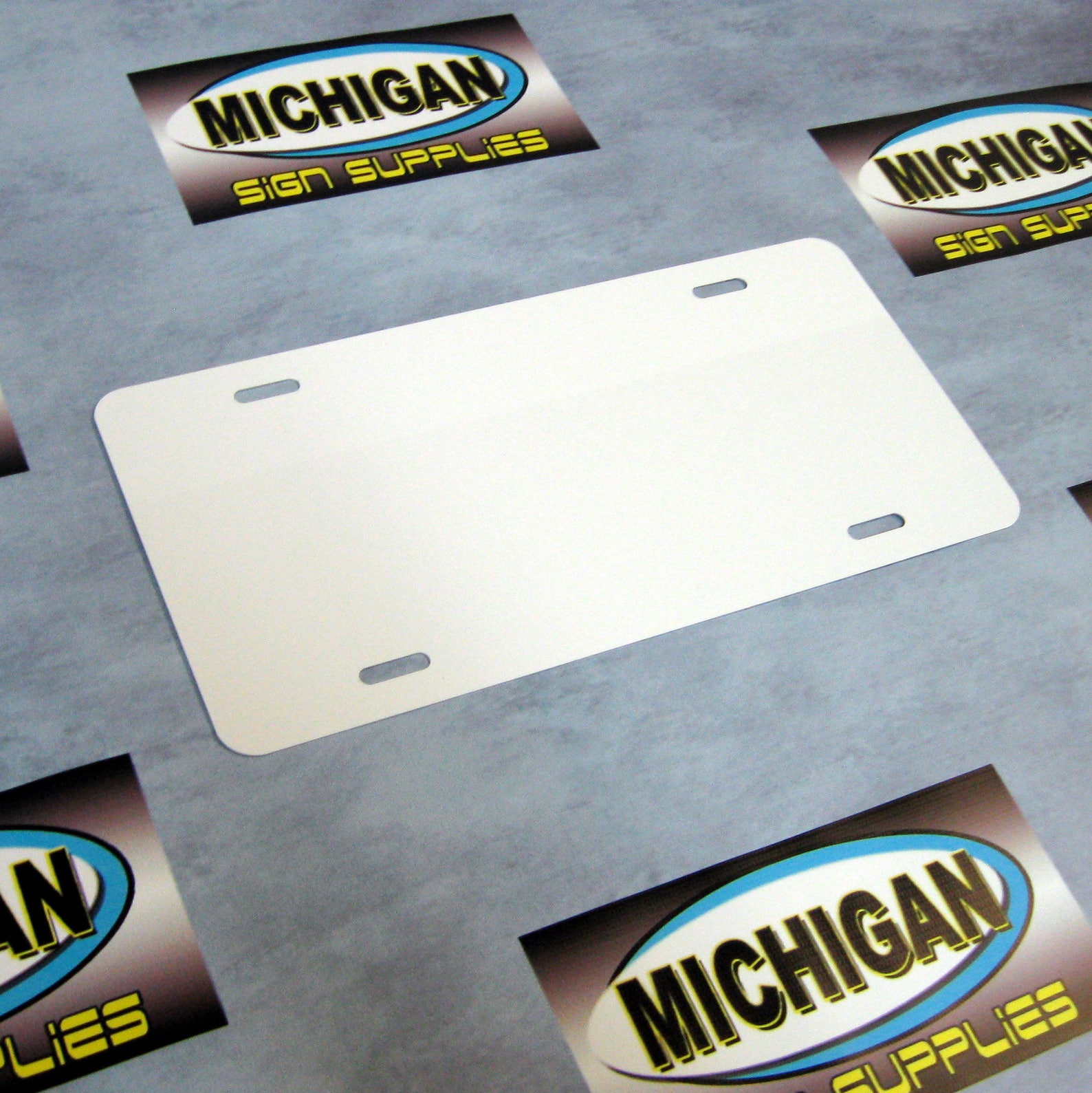Aluminum Plate 1 2 Thick Thick .040 Aluminum License Plate Blank ...