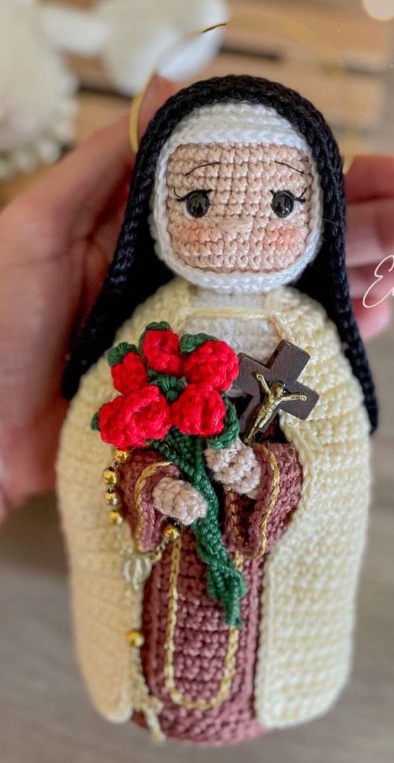 Crochet Catholic Saints - Santa Clara, Santa Catarina and Santa ...