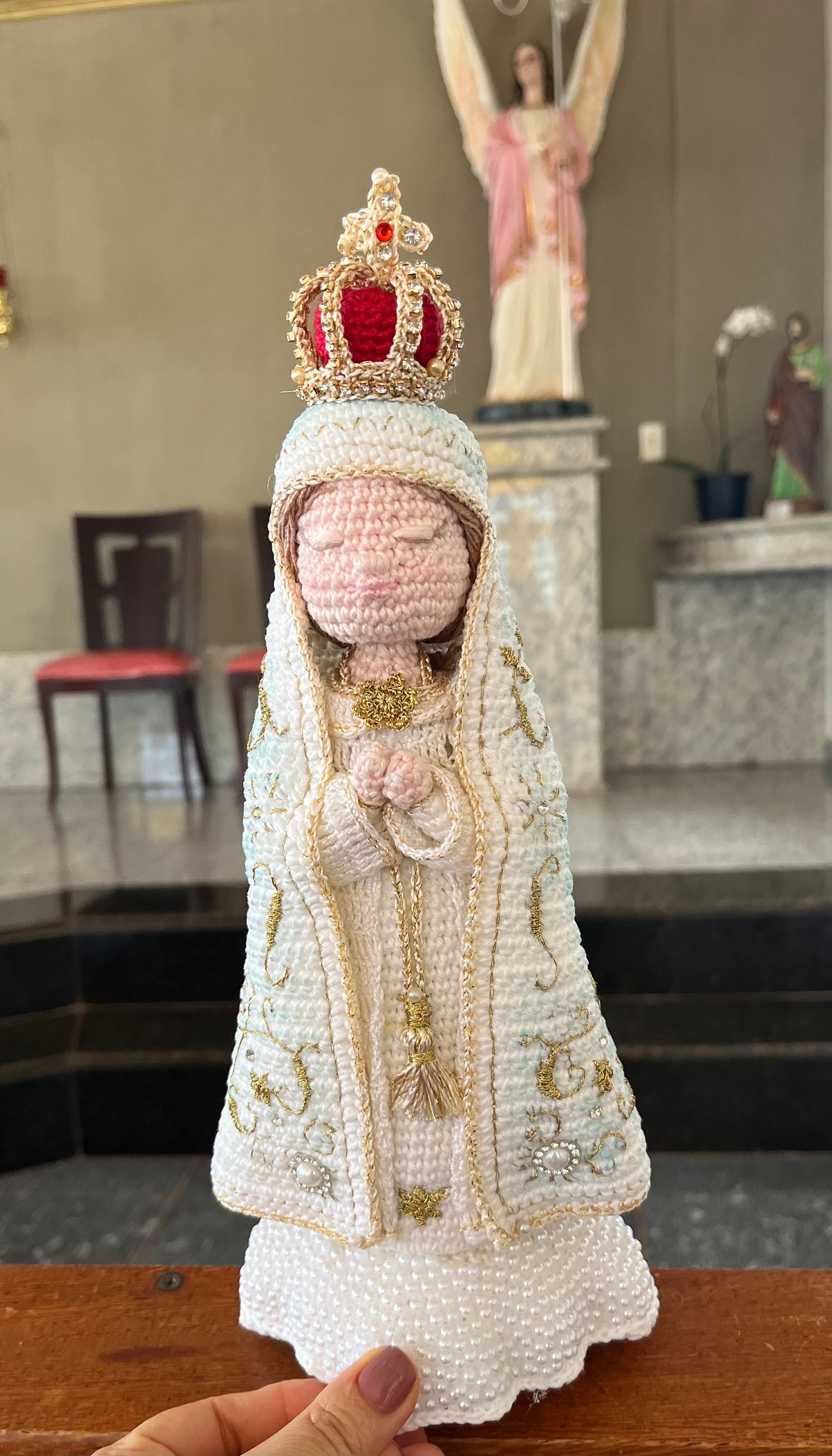 Crochet Catholic Saints Our Lady of Fatima and the Three Little ...