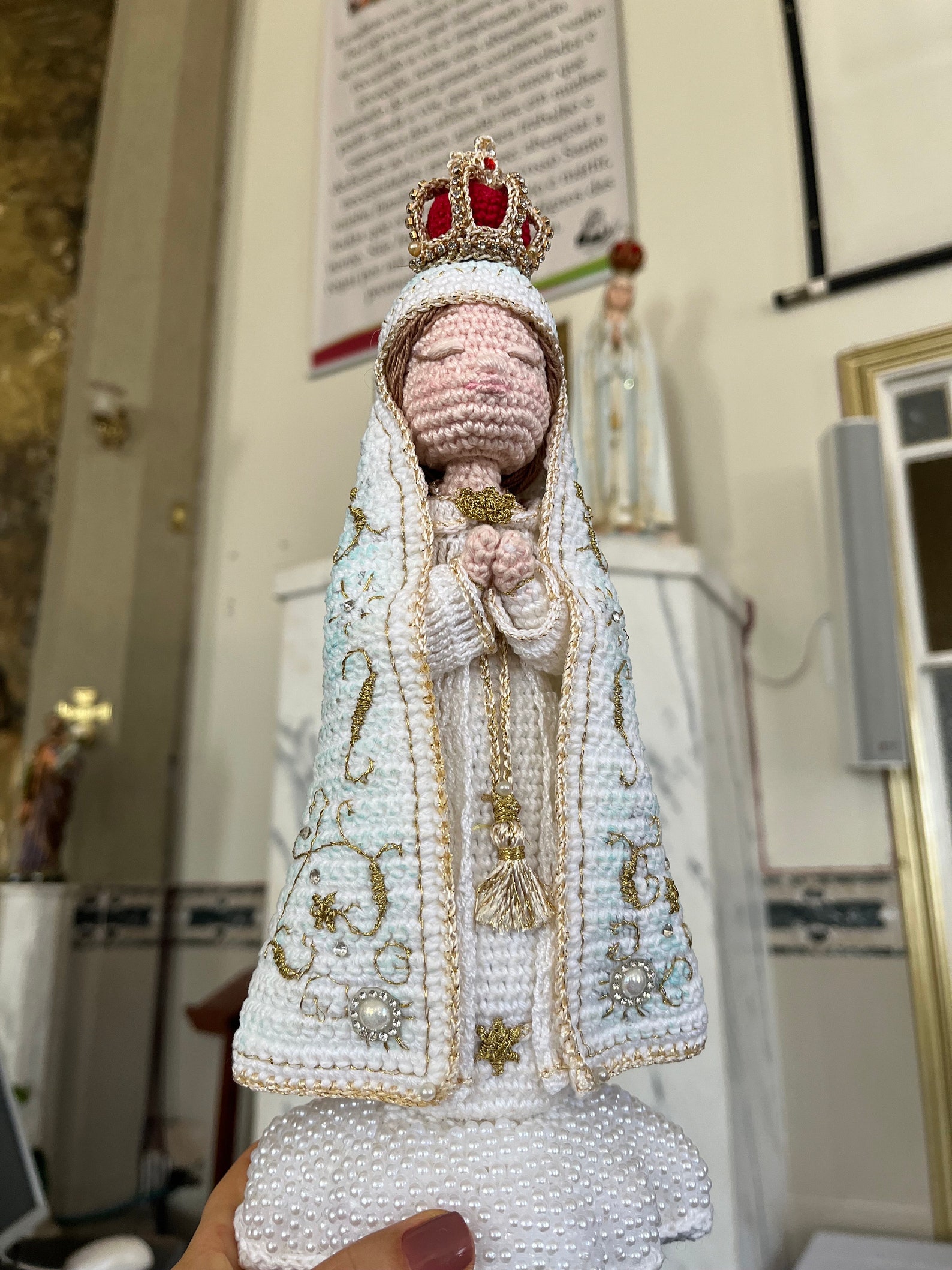 Crochet Catholic Saints - Our Lady of Fatima and the Three Little ...