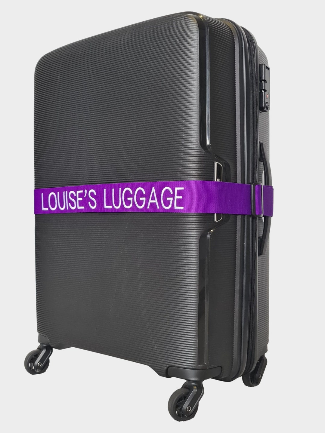 Personalised Luggage Strap, Suitcase With Lock Safe Luggage Belt ...