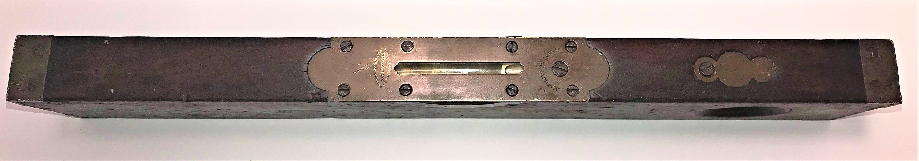 Vintage 18-inch Wood and Brass Stanley Rule & Level, New Britain, Conn ...