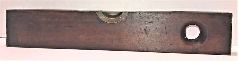 Vintage 18-inch Wood and Brass Stanley Rule & Level, New Britain, Conn ...