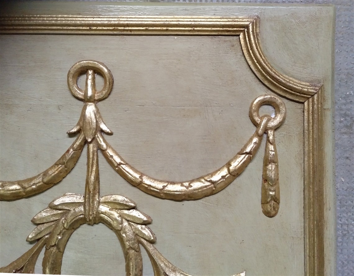 French Decor French Vintage Door Angel Panel Pediment Wall Panel ...