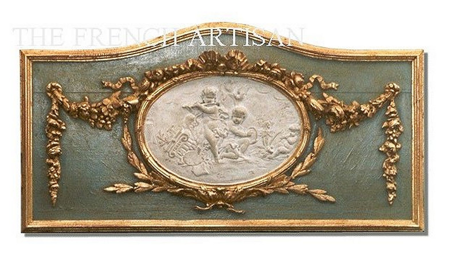 French Decor French Vintage Door Angel Panel Pediment Wall - Etsy