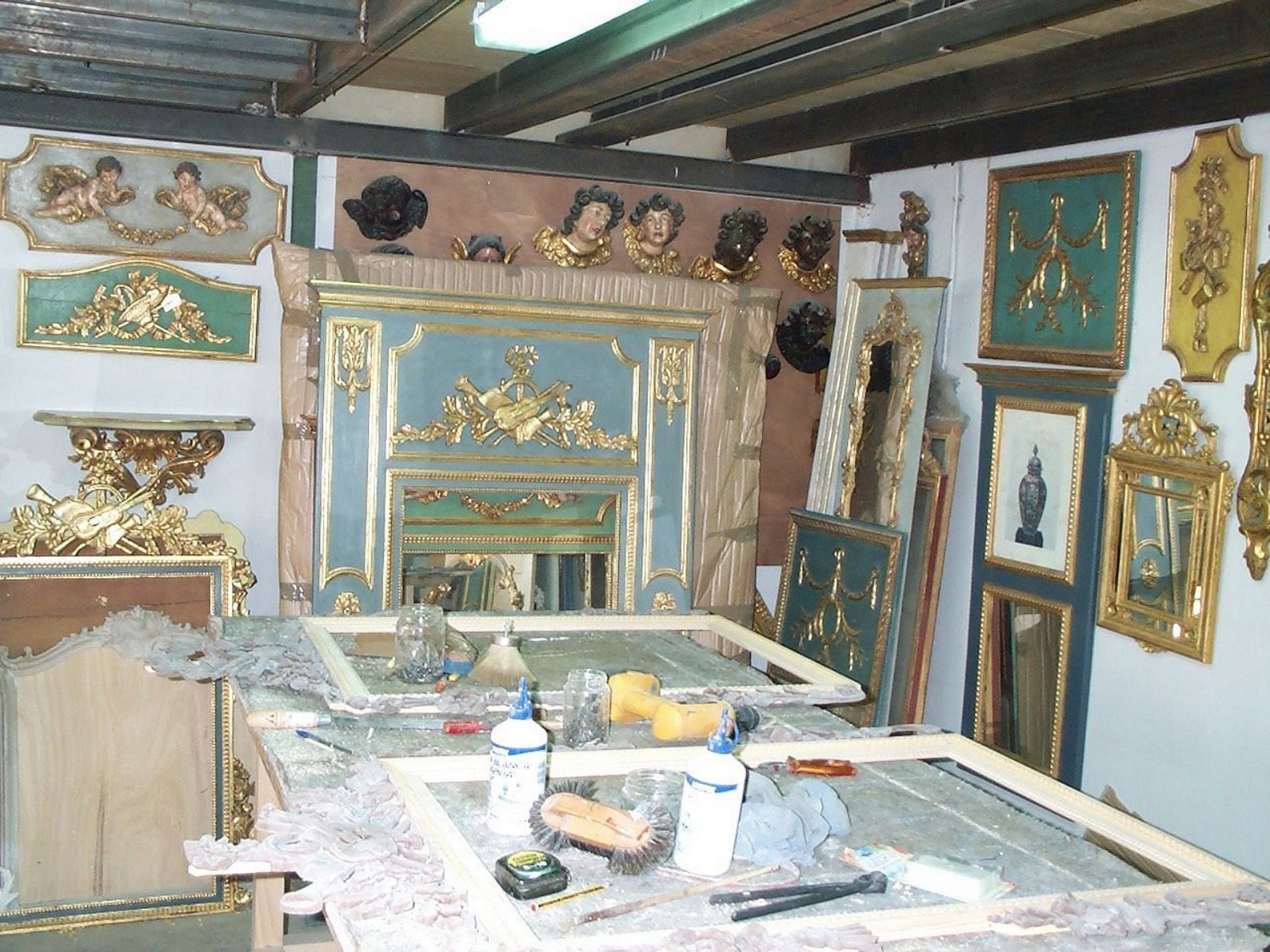 French Decor French Vintage Door Angel Panel Pediment Wall - Etsy UK