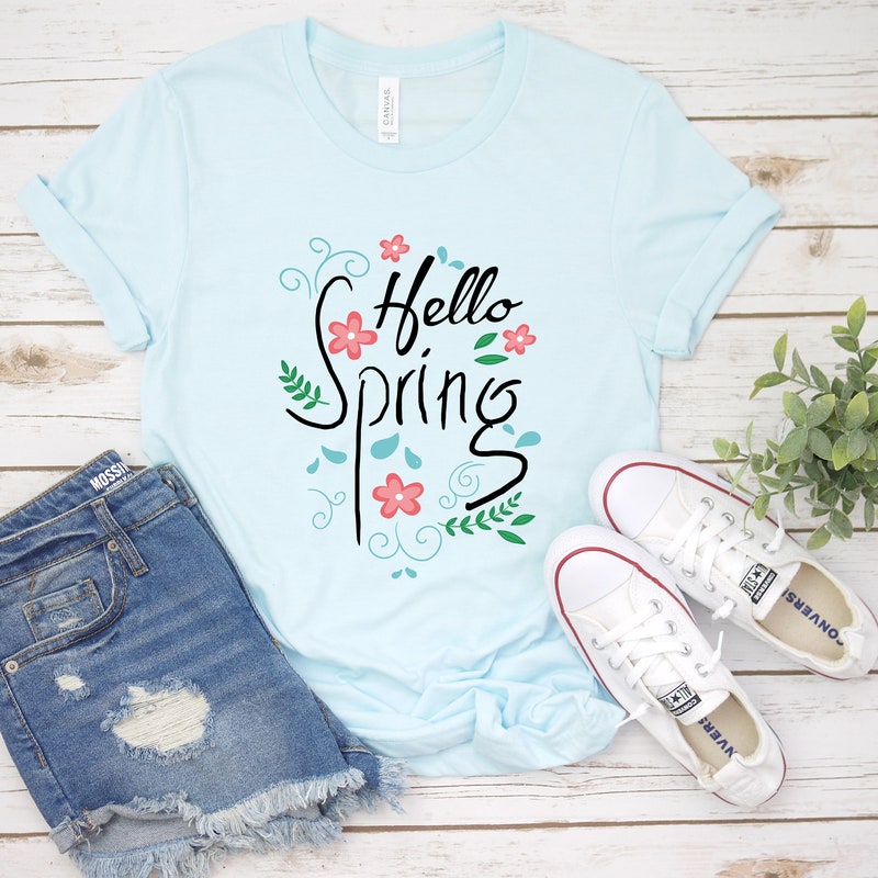 Spring T Shirt - Etsy