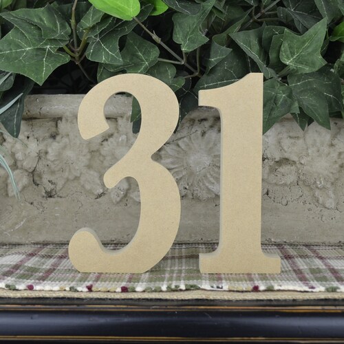 31 Wood Craft DIY Halloween Decoration Unfinished 31 Cutout - Etsy