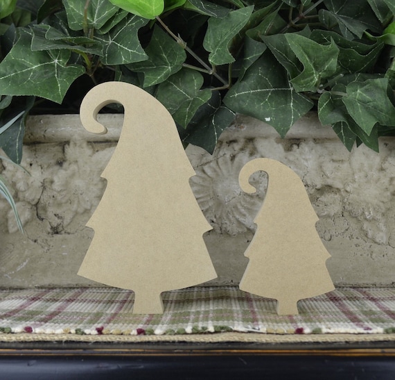 Christmas Tree Cutouts Droopy Tree Craft DIY Crafts for - Etsy