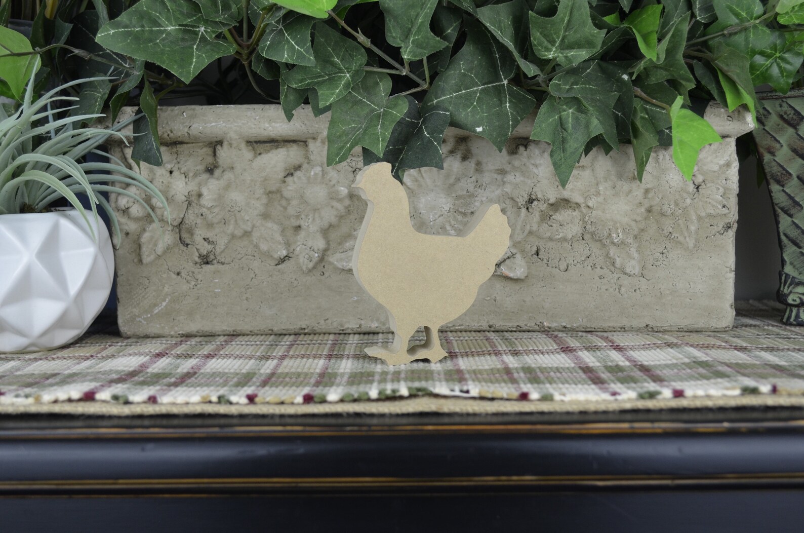 Chicken Wood Cutout- DIY Chicken - Farm Animal Craft- Farmhouse Home ...