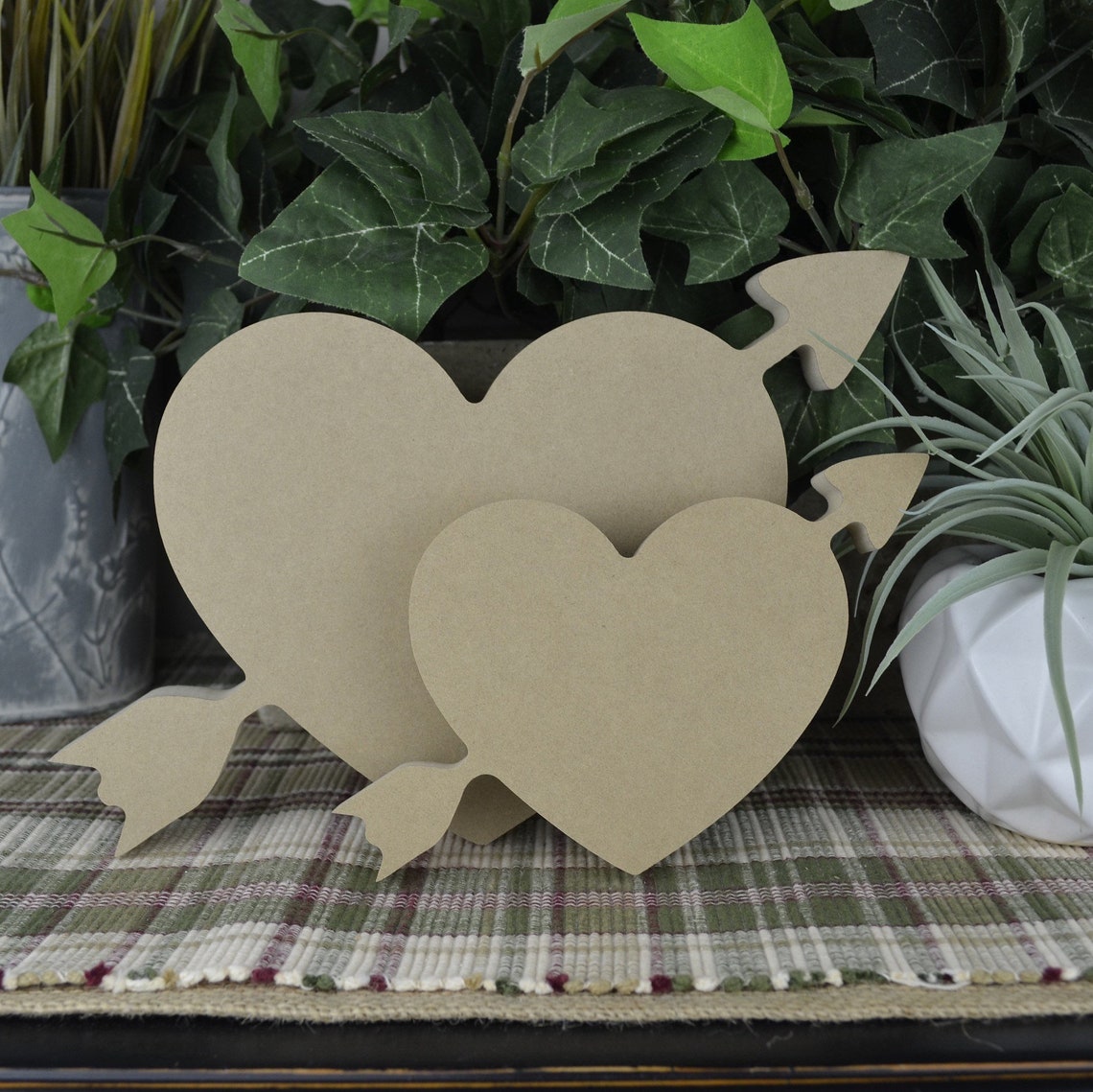 Lips Wood Cutout DIY Valentine Craft Unfinished Valentines | Etsy