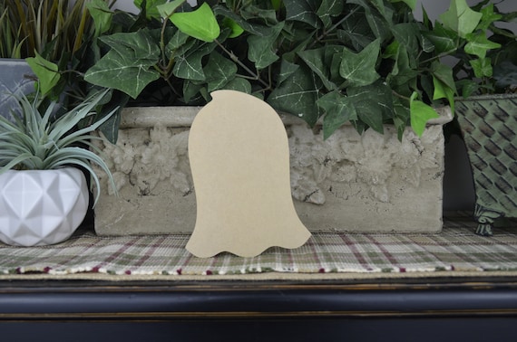 Ghost Wood Cutout DIY Halloween Home Decor Ghost Crafts for | Etsy