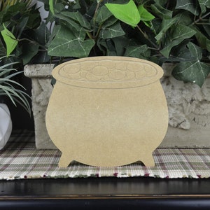 Shamrock Cutout- Three Leaf Clover Wood Craft- DIY Craft for March- St ...