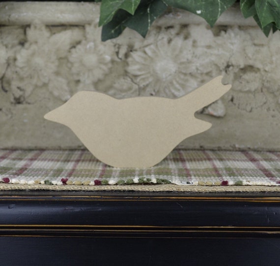 Bird Cutout Spring Wood Craft for Kids DIY Unfinished Wood | Etsy