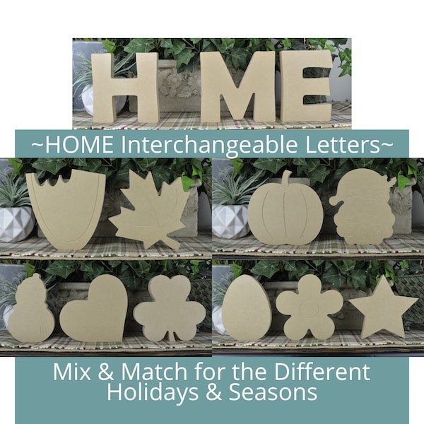 Home Decor Letters - Etsy