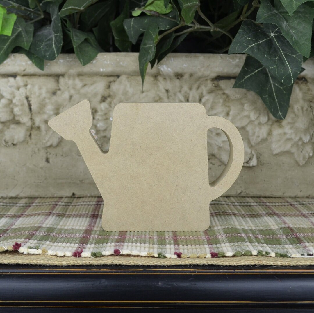 Wood Watering Can Craft- DIY Spring Decor- Free Standing- Farmhouse ...