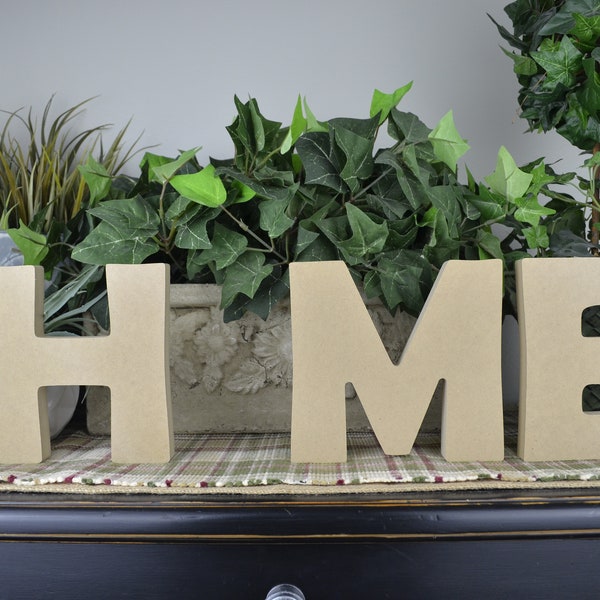 Standing Wood Rustic Letters - Etsy
