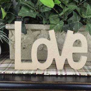 Spring Word Cutout- Freestanding- Spring Wood Craft- DIY Unfinished ...