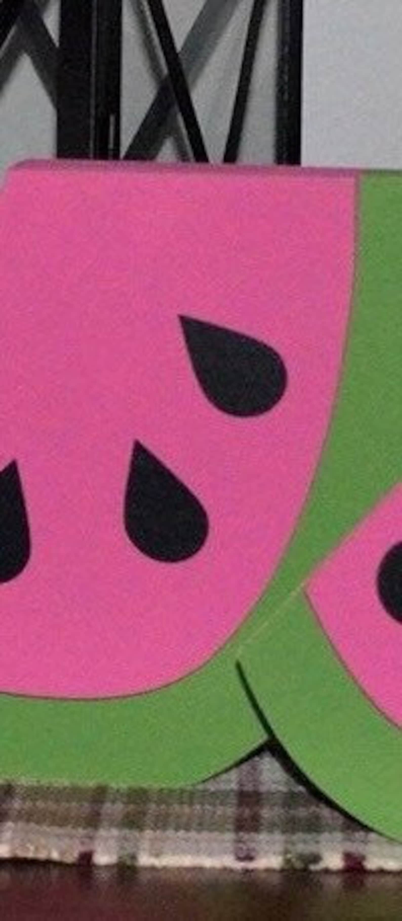 DIY Wood Watermelon Cutout Unfinished Summer Decor Handmade - Etsy