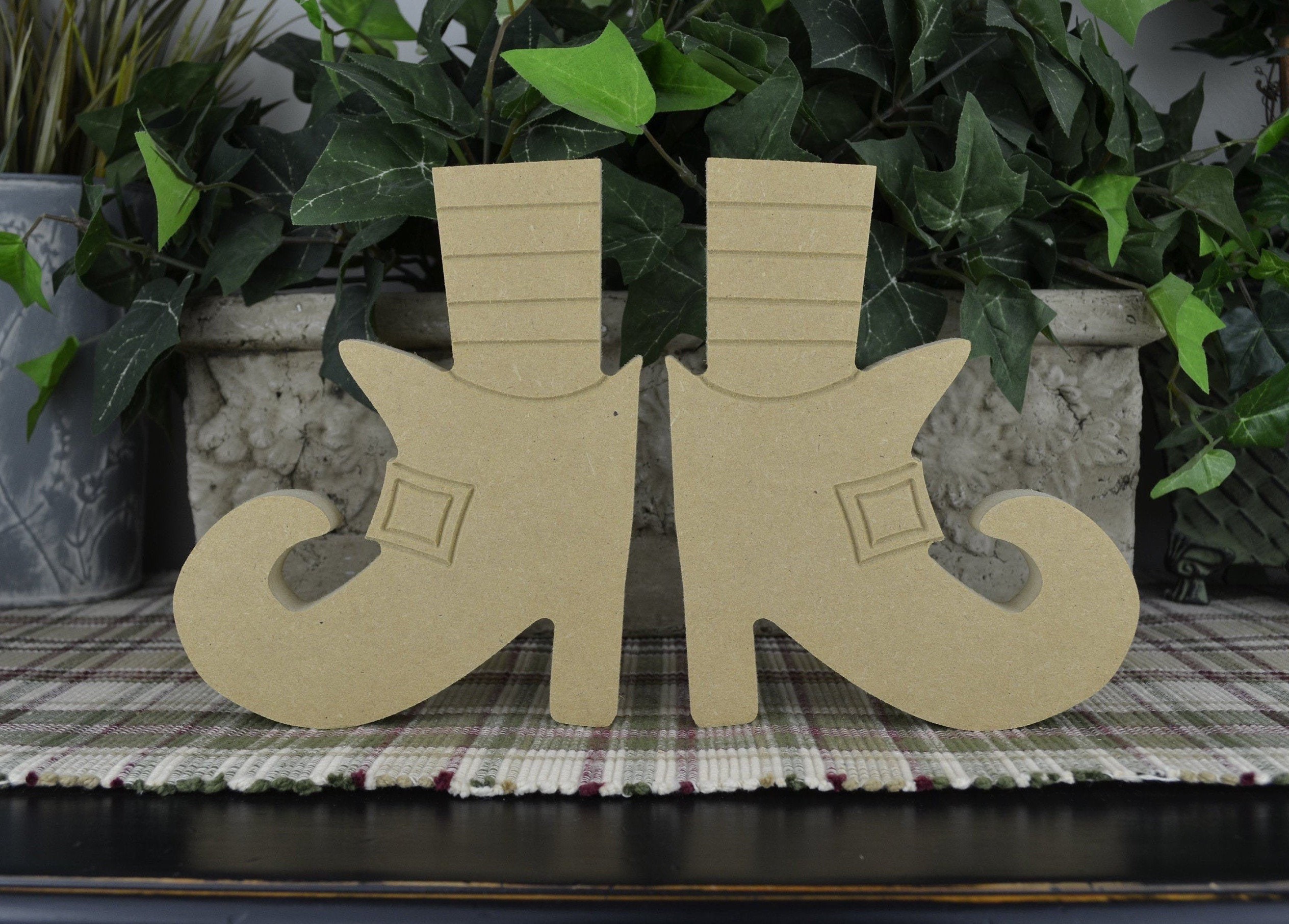 Elf Feet Wood Cutout DIY Elf Craft Christmas Elf Legs Free | Etsy