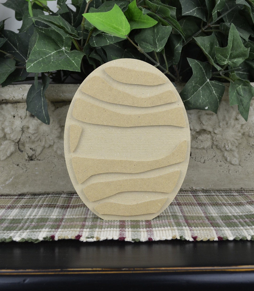 DIY Mummy Decoration- Unfinished Wood Mummy Craft- Halloween ...