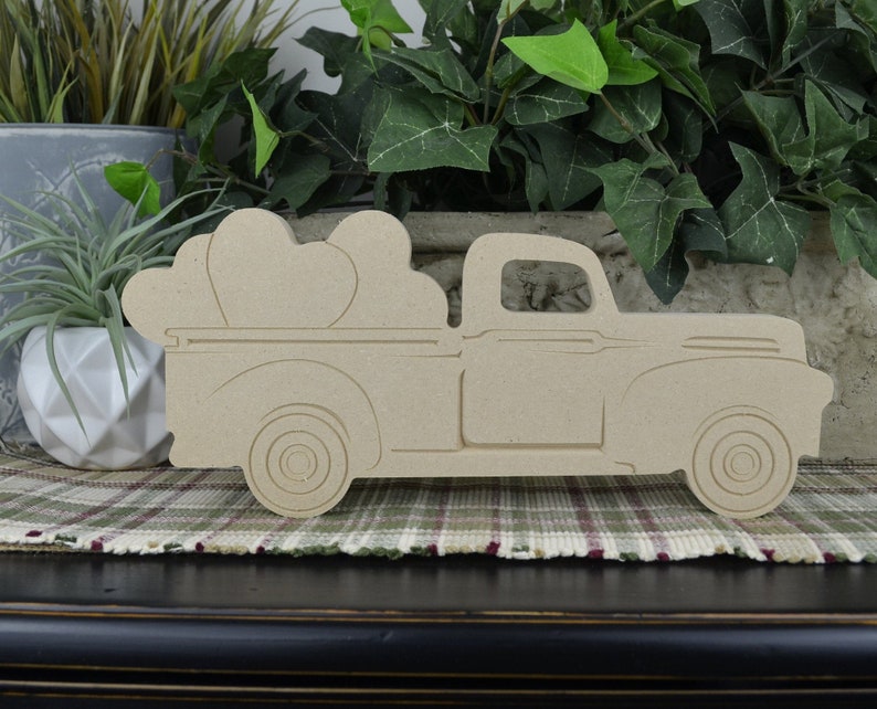 Car Wood Cutout- DIY Car Craft- Wood Car- Unfinished Car Craft- DIY ...