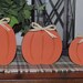 DIY Wood Pumpkins- Halloween Craft- Thanksgiving Decor- Unfinished Fall ...