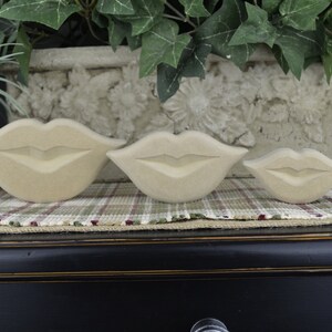 Lips Wood Cutout- DIY Valentine Craft- Unfinished Valentines Day Lips ...