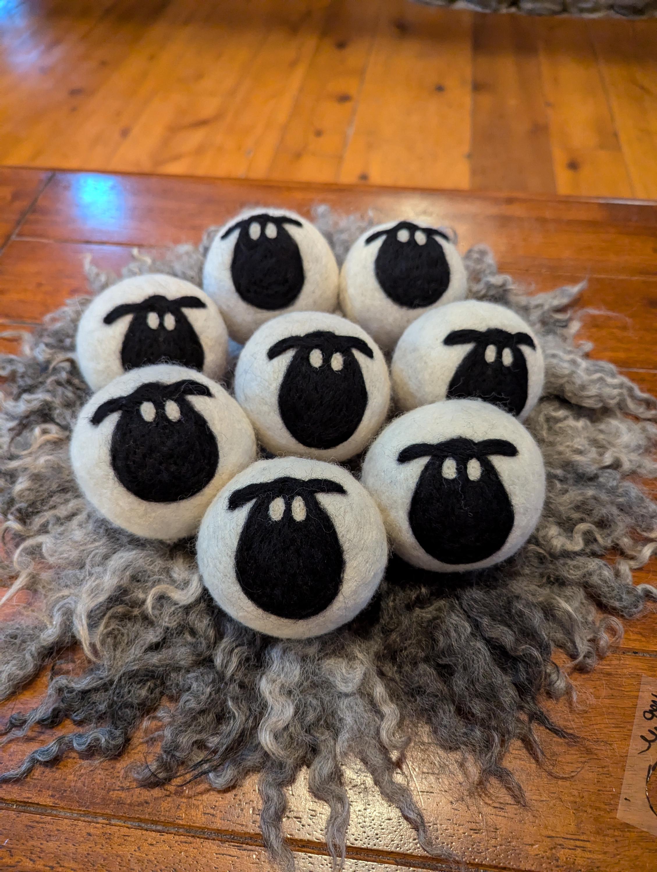 Wool Dryer Balls/ Custom Dryer Balls/sheep Dryer Balls/felted Bunny ...