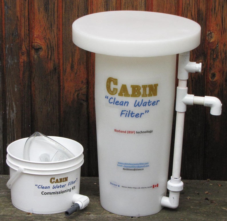 Water Filter - Biosand - for Treatment of Water From Lake, River, Wells ...