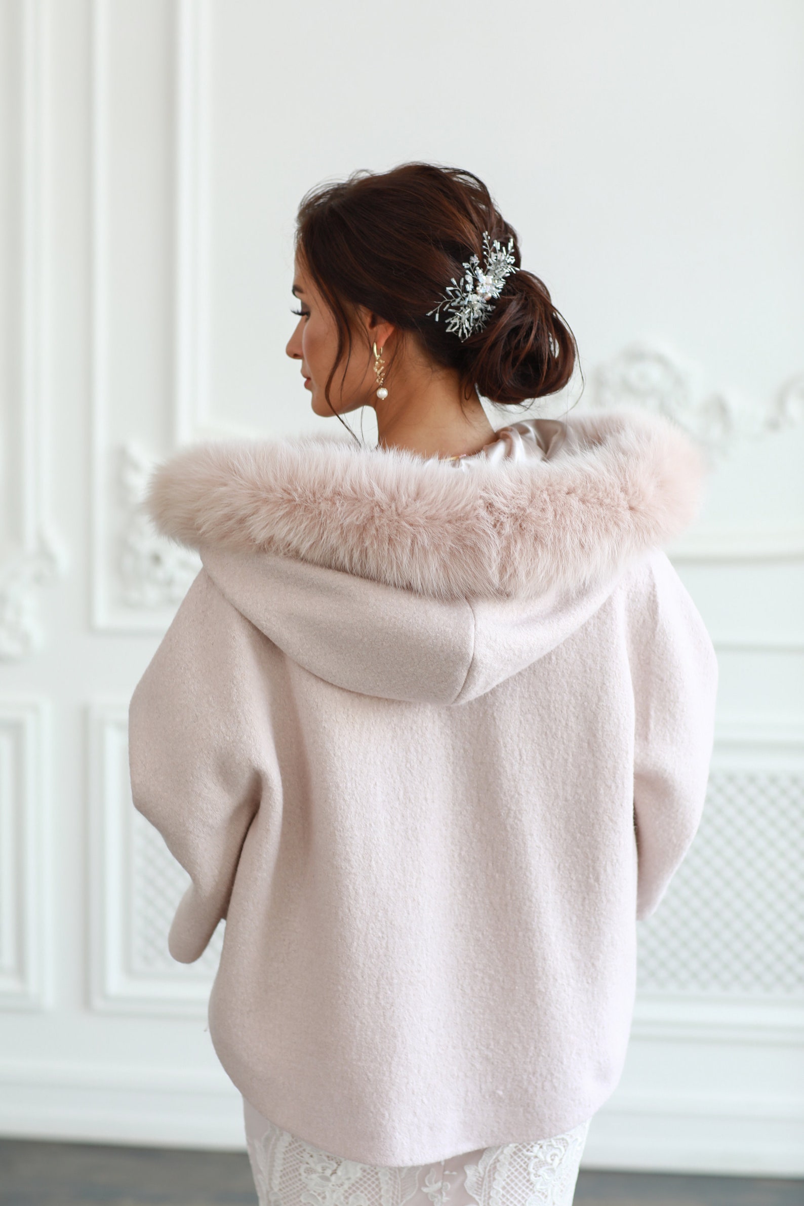 Bridal Coat Bridal Jacket for Winter Wedding Dress Wedding - Etsy