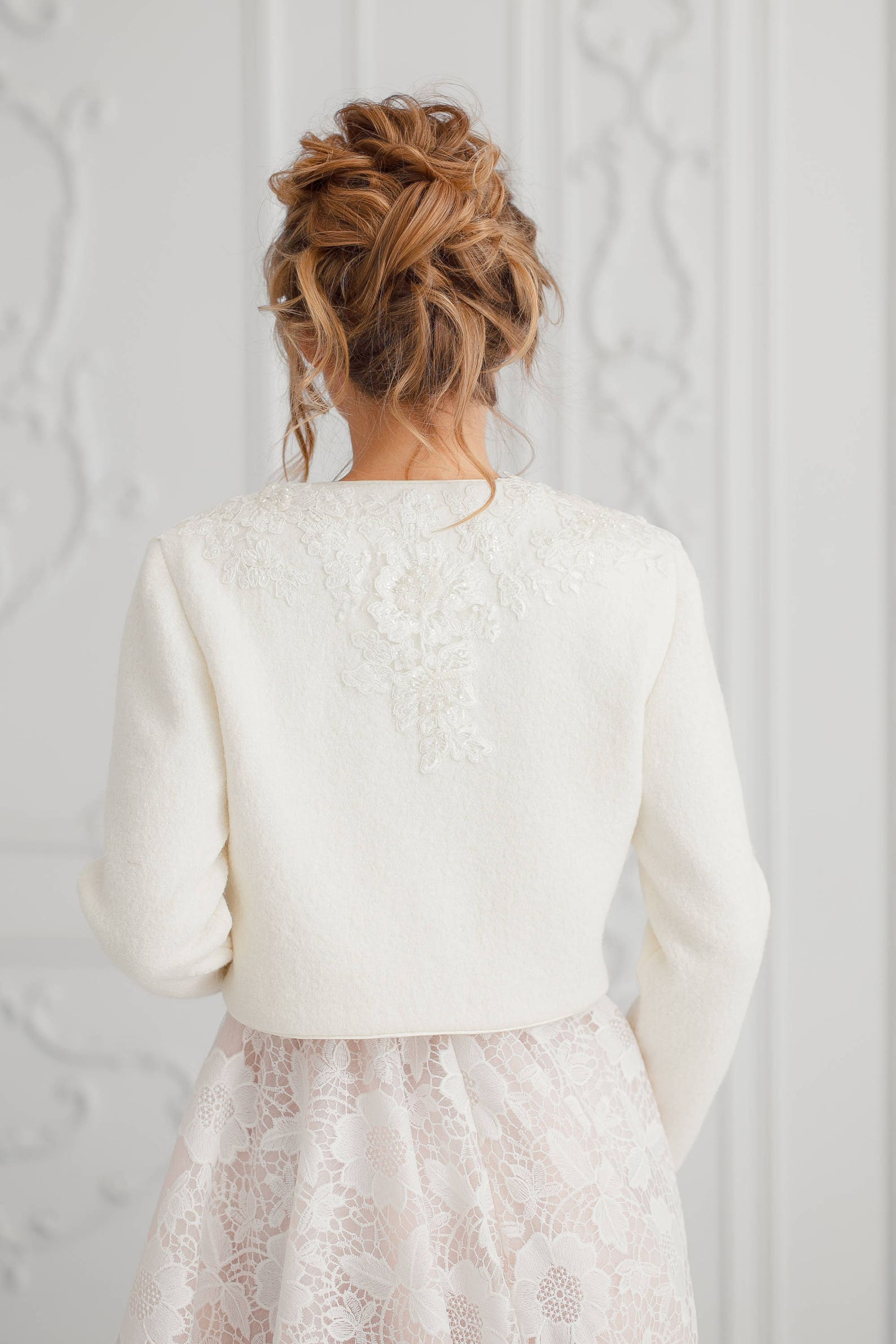 Bridal Jacket Bridal Coat for Winter Wedding Dress Wedding - Etsy