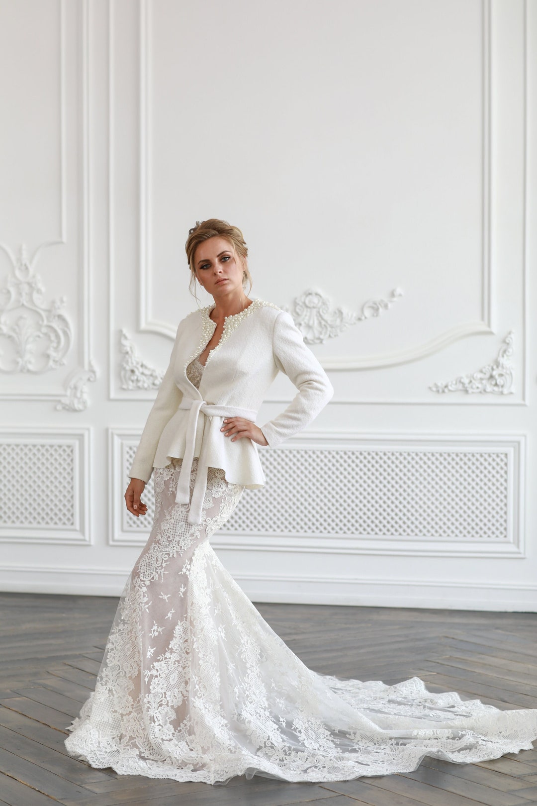 Bridal Jacket for Winter Wedding Dress Coat Wedding Jacket - Etsy