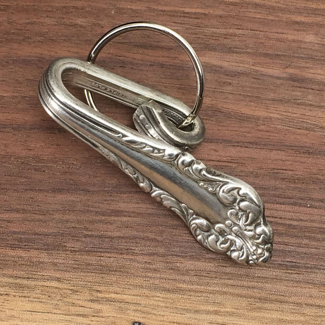 Vintage Silver Purse Hook Key Finder Key Holder Ring Upcycle - Etsy