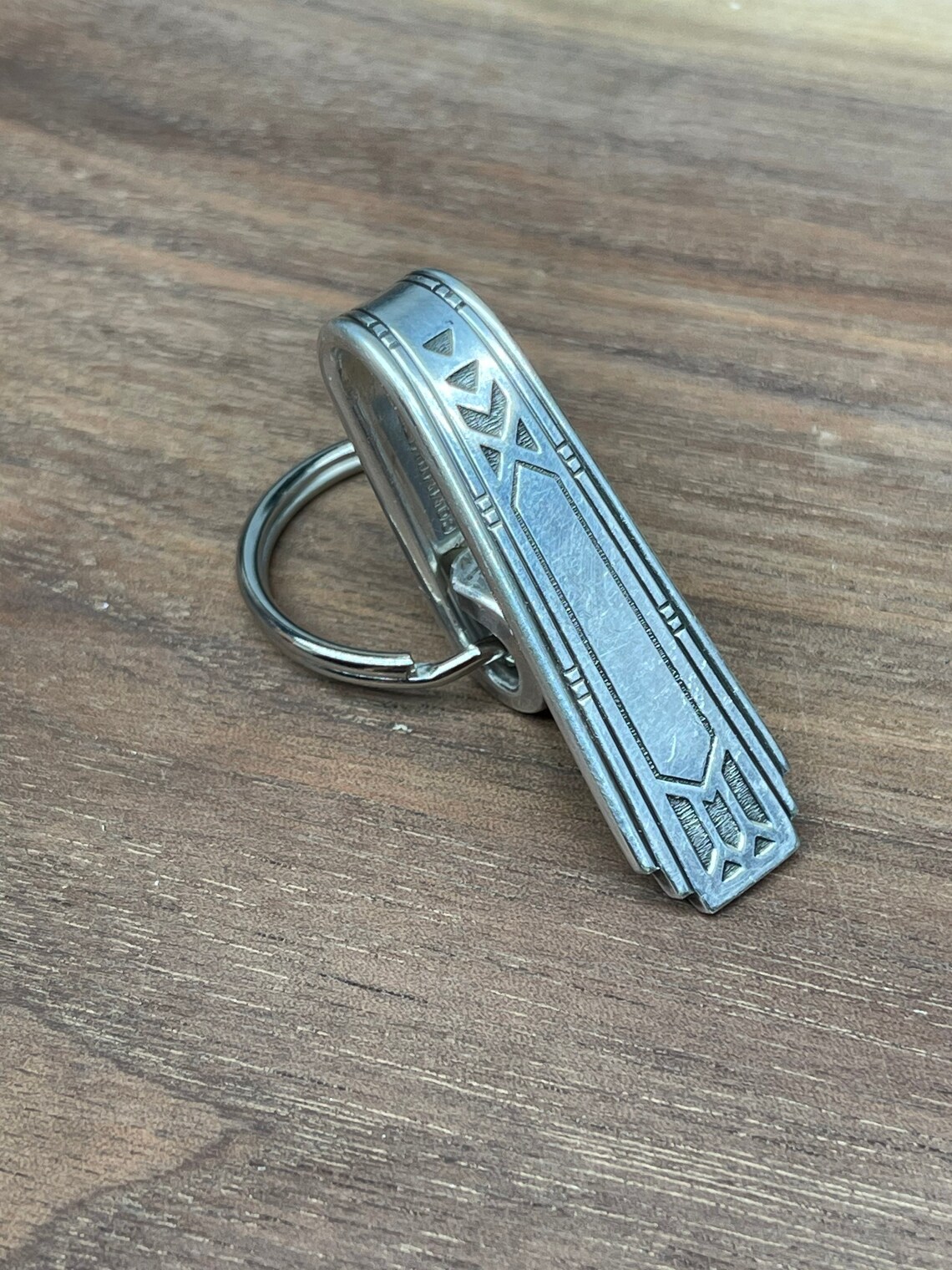 Vintage Silver Purse Hook Key Finder Key Holder Ring Upcycle | Etsy