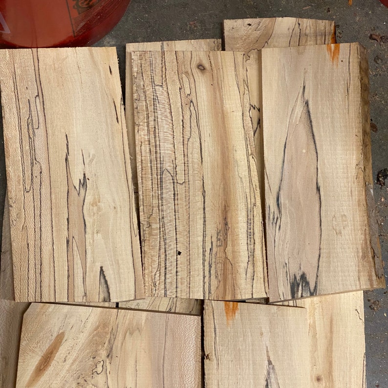 Sale Spalted Wood Lumber. Mix of Live Edge Spalted Wormy. | Etsy